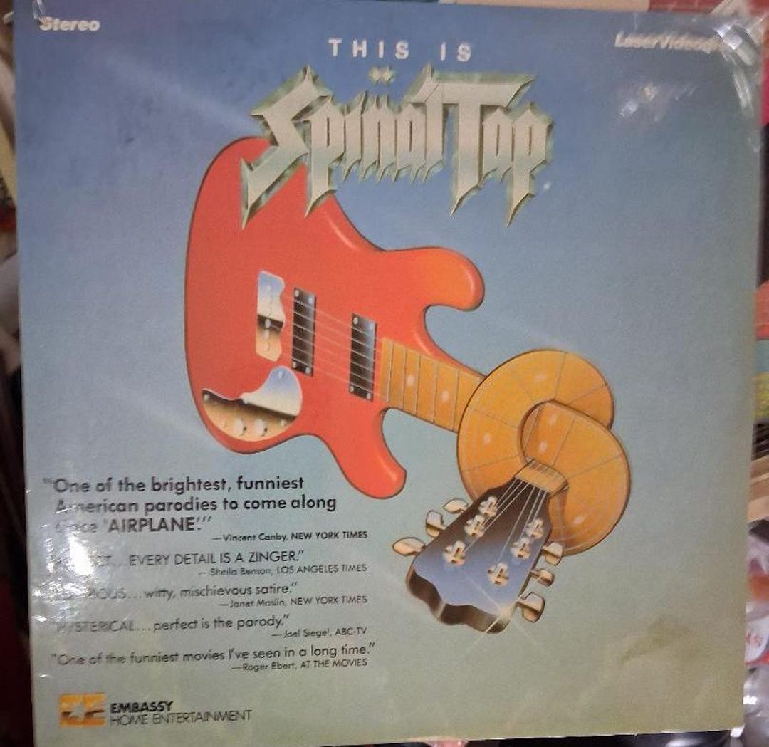 STILL SEALED Rob Reiner This is Spinal Tap Laserdisc Michael Mckean ...