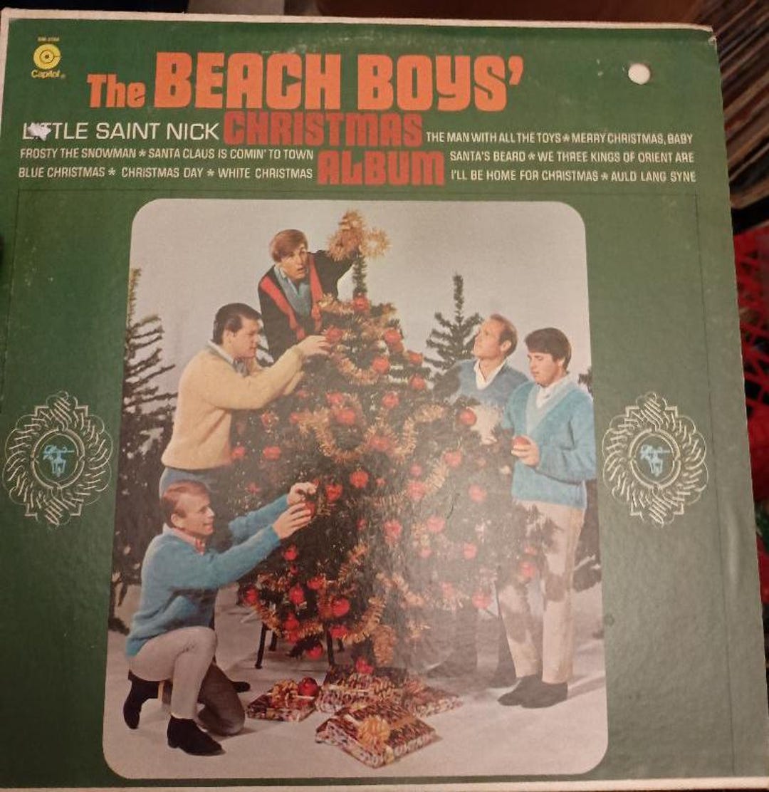 The Beach Boys Christmas Album Little Saint Nick Man With All the Toys ...