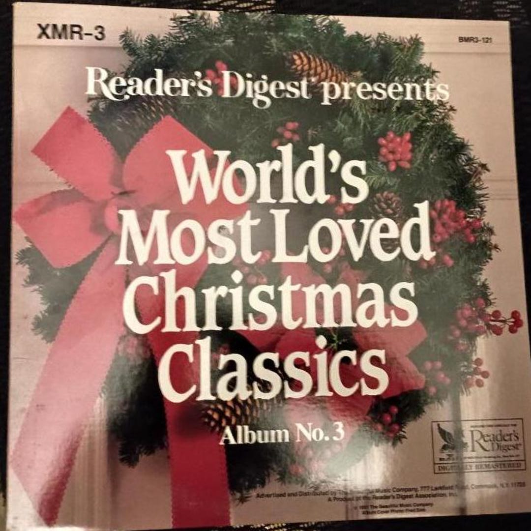 Reader's Digest World's Most Loved Christmas Classics Vol 3 Vinyl ...