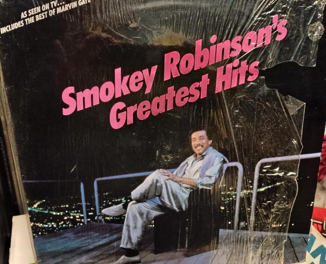Smokey Robinson Marvin Gaye Greatest Hits Best of 3lp Vinyl Record ...