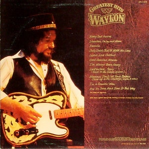 Waylon Jennings Greatest Hits Best of Vinyl Record Album Lp I've Always ...