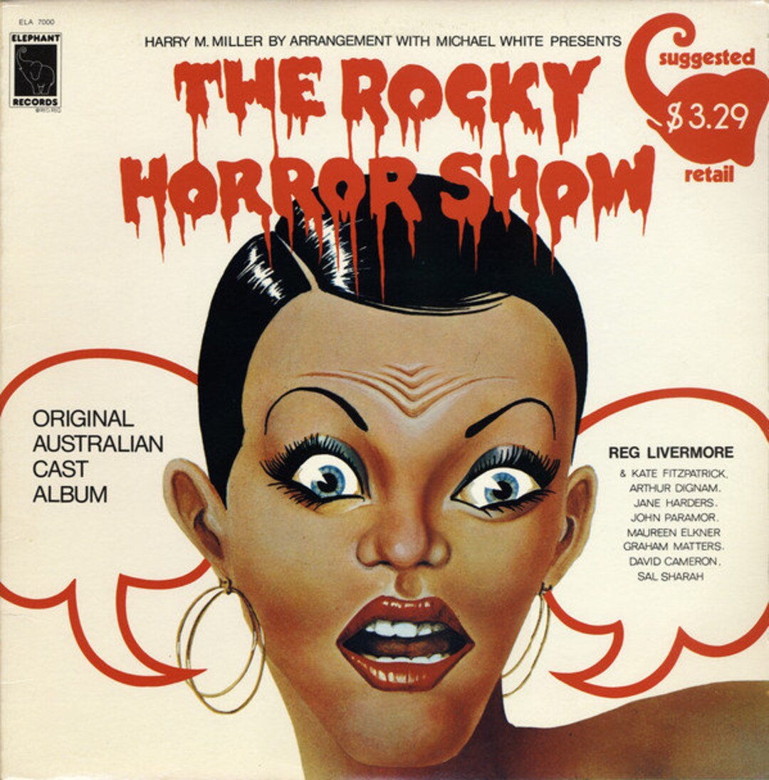 The Rocky Horror Picture Show Australian Cast Soundtrack Vinyl Record ...
