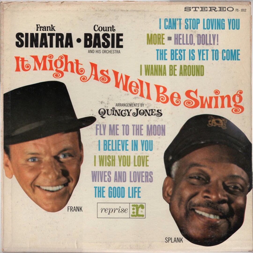 Frank Sinatra Count Basie It Might as Well Be Swing Orig Stereo Pressing Vinyl Record Album Lp ...