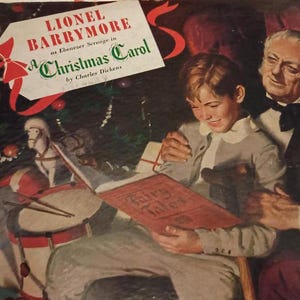RARE Lionel Barrymore Orig Pressing a Christmas Carol 4 Set 10 78's ...