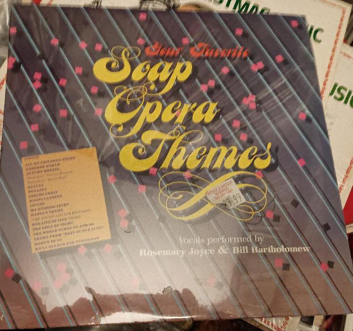 STILL SEALED Soap Opera Themes Vinyl Record Album All My Children Days ...