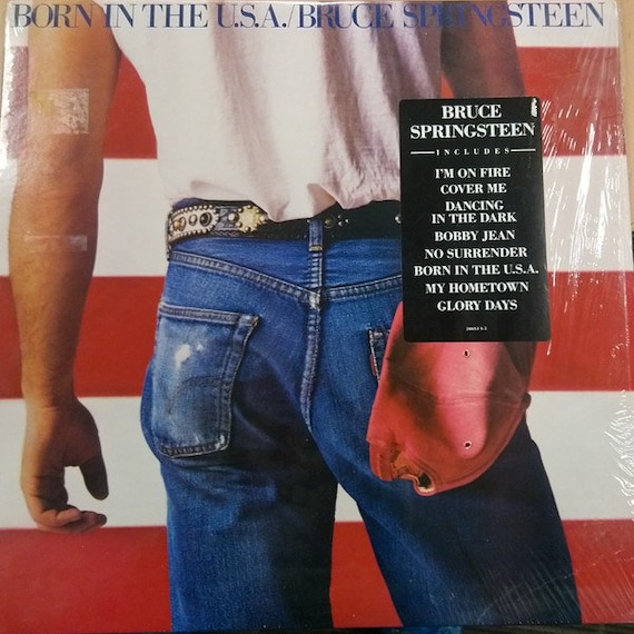 Awesome Bruce Springsteen Born in the USA Orig Pressing Vinyl | Etsy