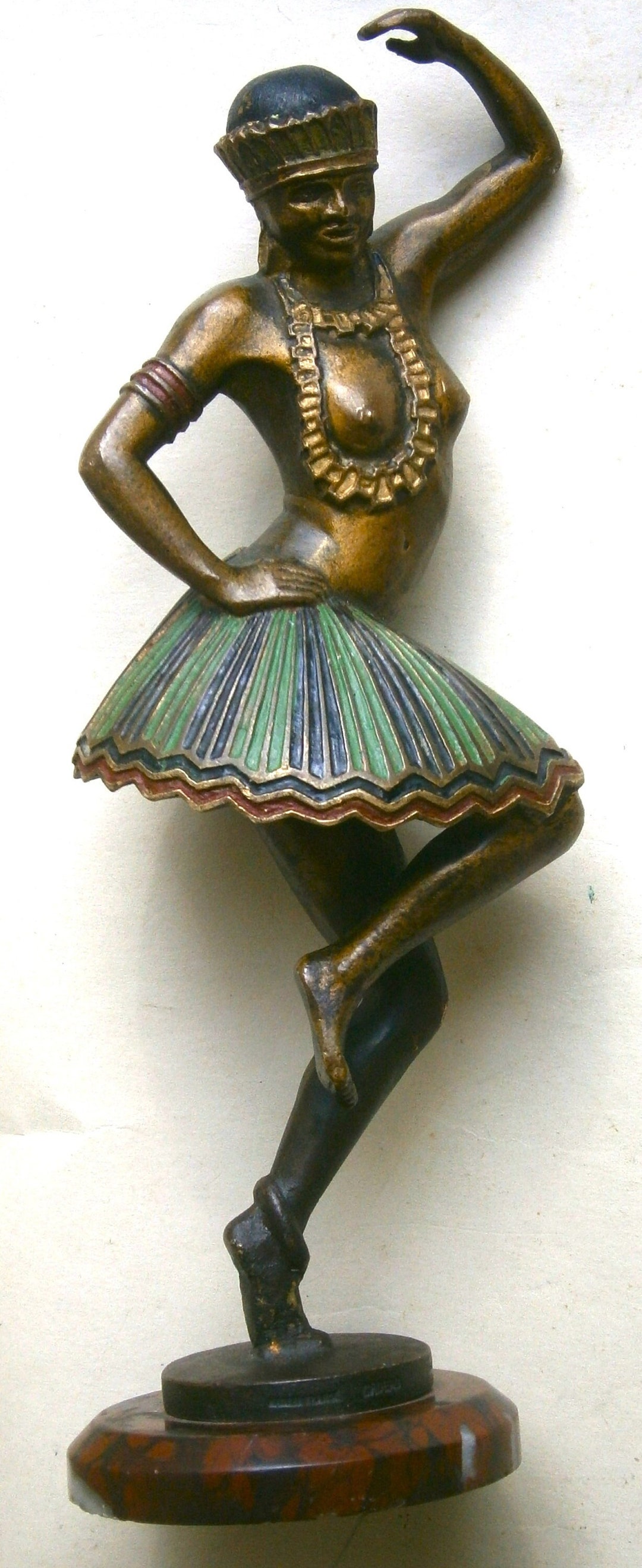 Bronze Figure of Exotic Dancer - Etsy