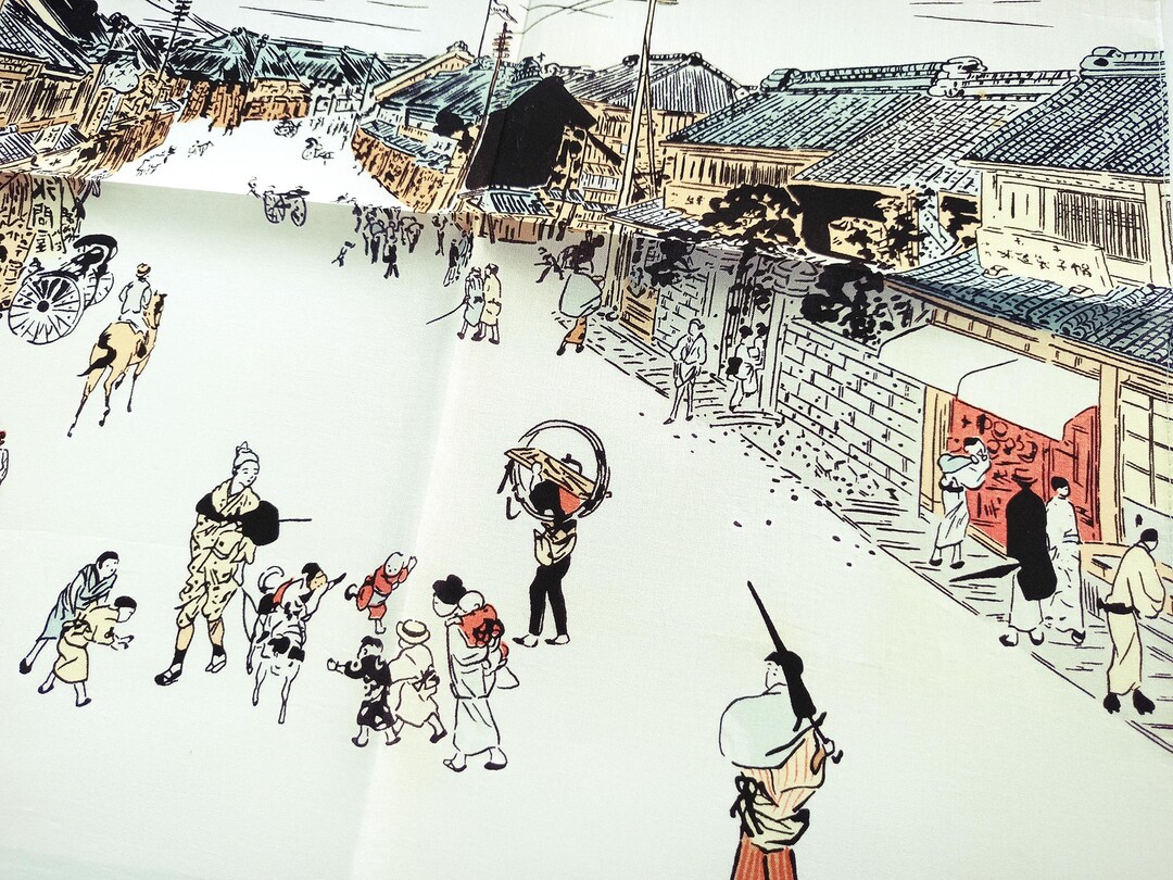 Kanda Ogawamachi Dori (road) Lifestyle in Tokyo Meiji Period by ...