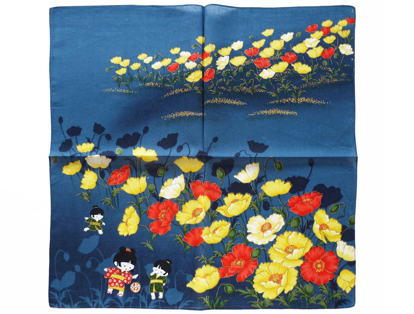 Japanese Handkerchief Women Handkerchief Vintage - Etsy