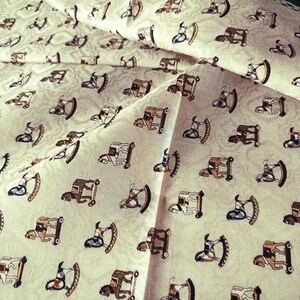 DAKS Vintage Handkerchief Rocking Horse 19 X 19 Inches I Free Delivery ...