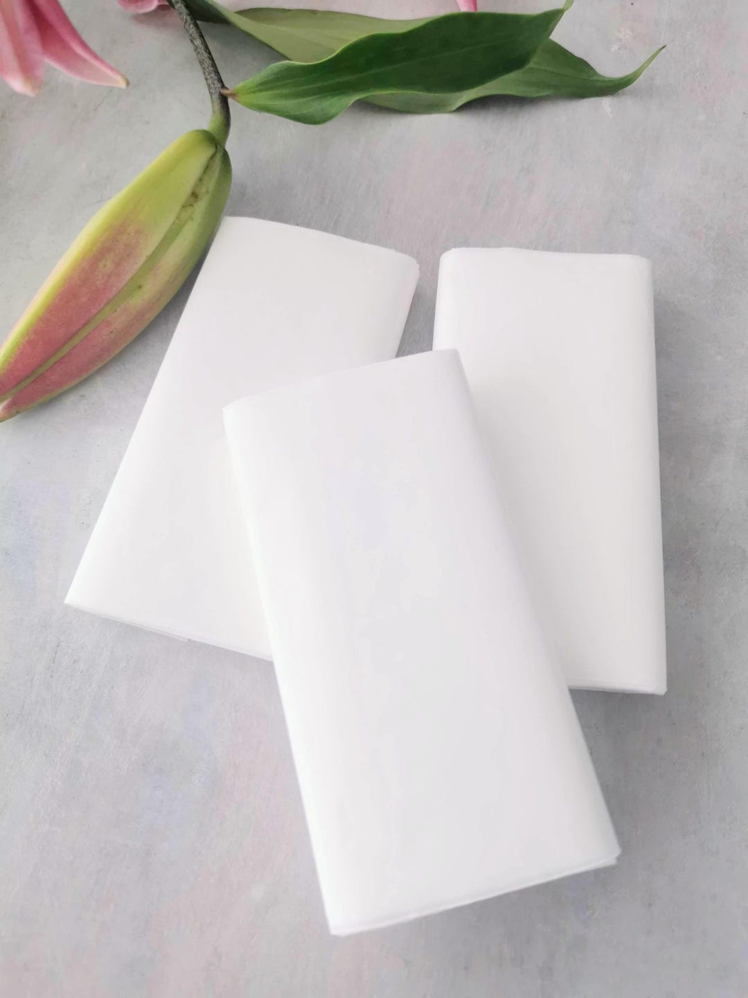 20 Packs of Plain Pocket Tissues. - Etsy