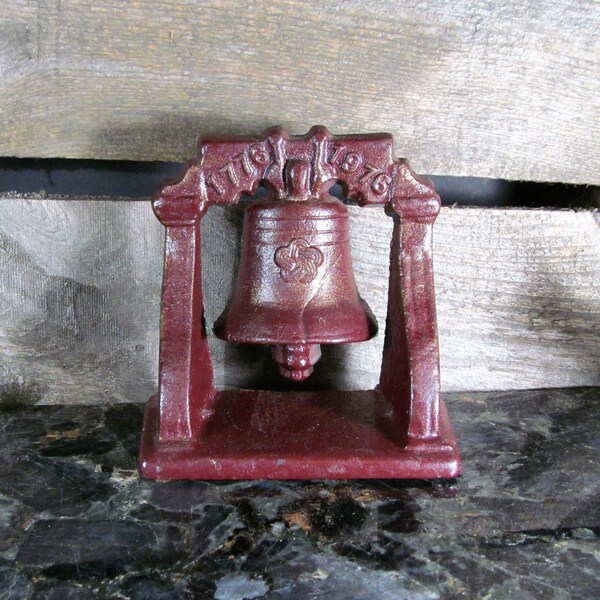 Cast Iron Liberty Bell - Etsy