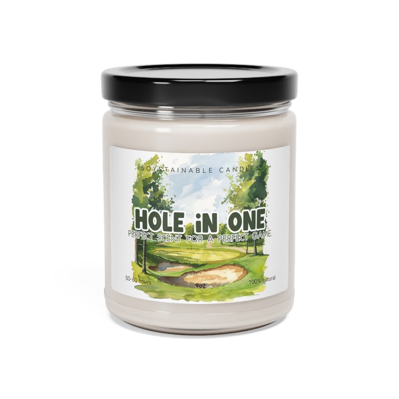 Hole in One Candle Perfect Scent for a Perfect Game Funny Golf Gift ...