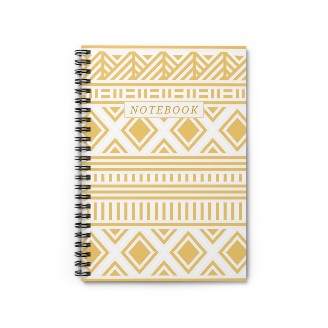 Elegant Spiral Notebook - Ruled Line, Stylish Journal for Notes, Gift ...