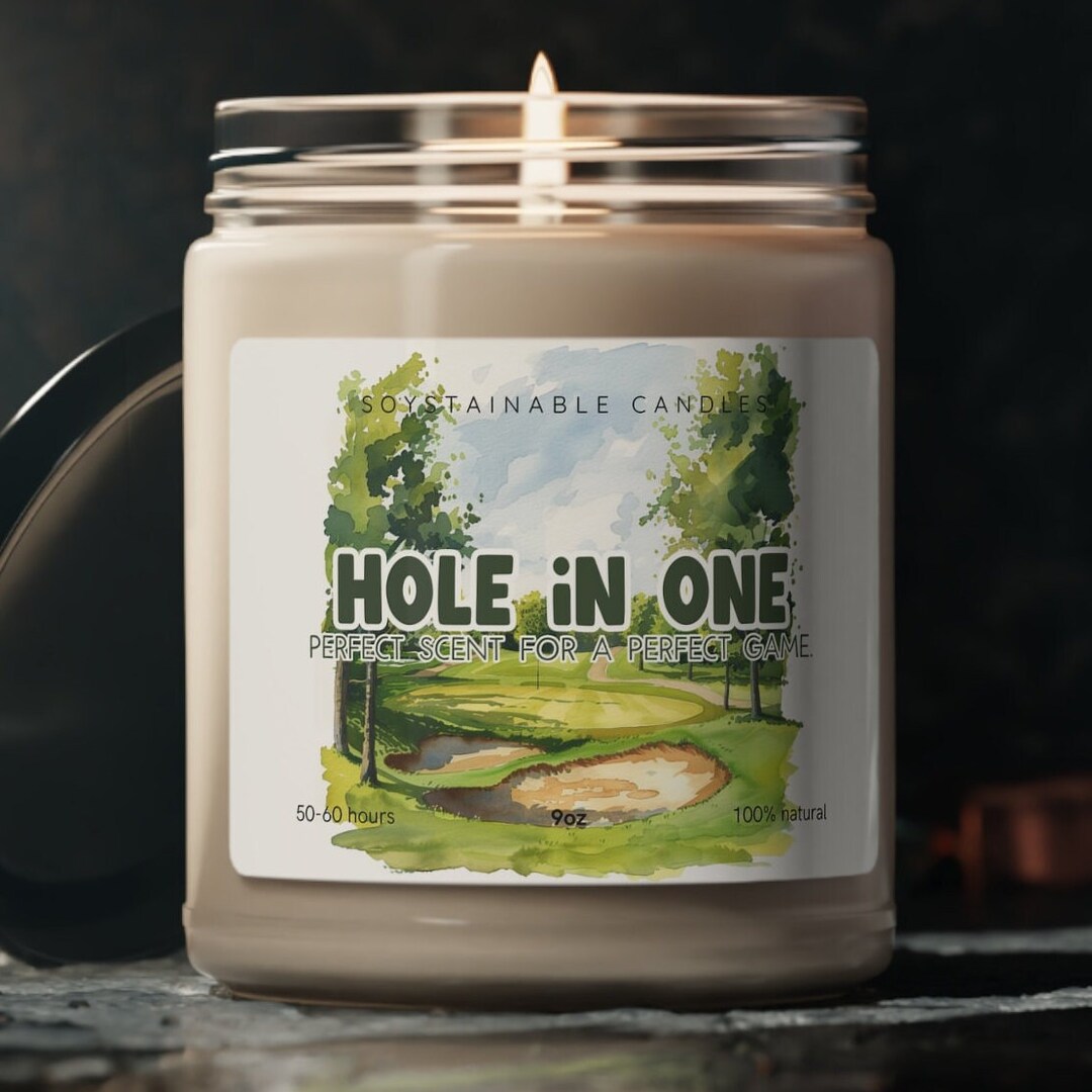 Hole in One Candle Perfect Scent for a Perfect Game Funny Golf Gift ...