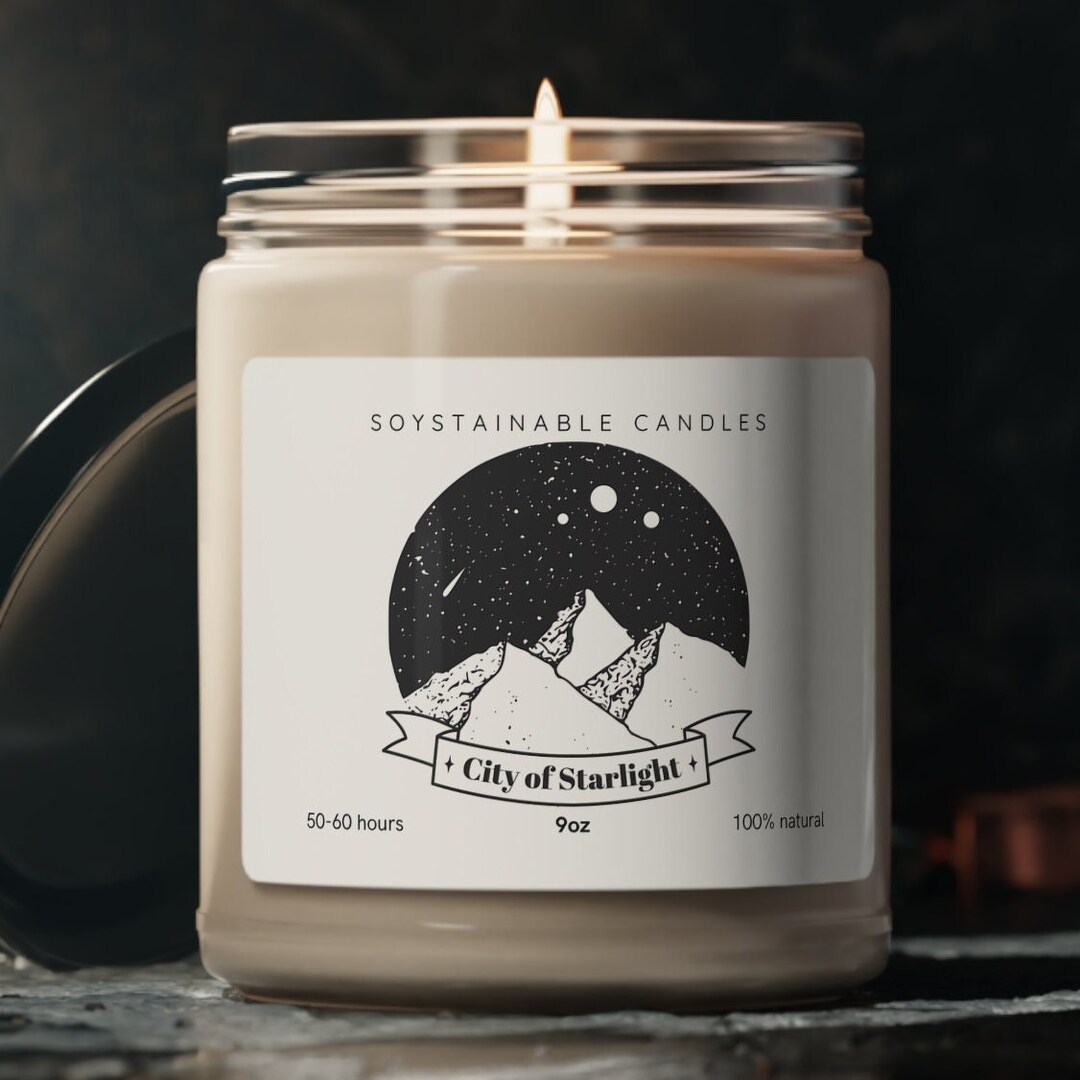 City of Starlight Candle, ACOTAR Inspired, Velaris Candle, Sarah J ...