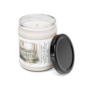 Enchanted Forest Candle | Magical Woodland Vibes | Forest Scented Soy ...