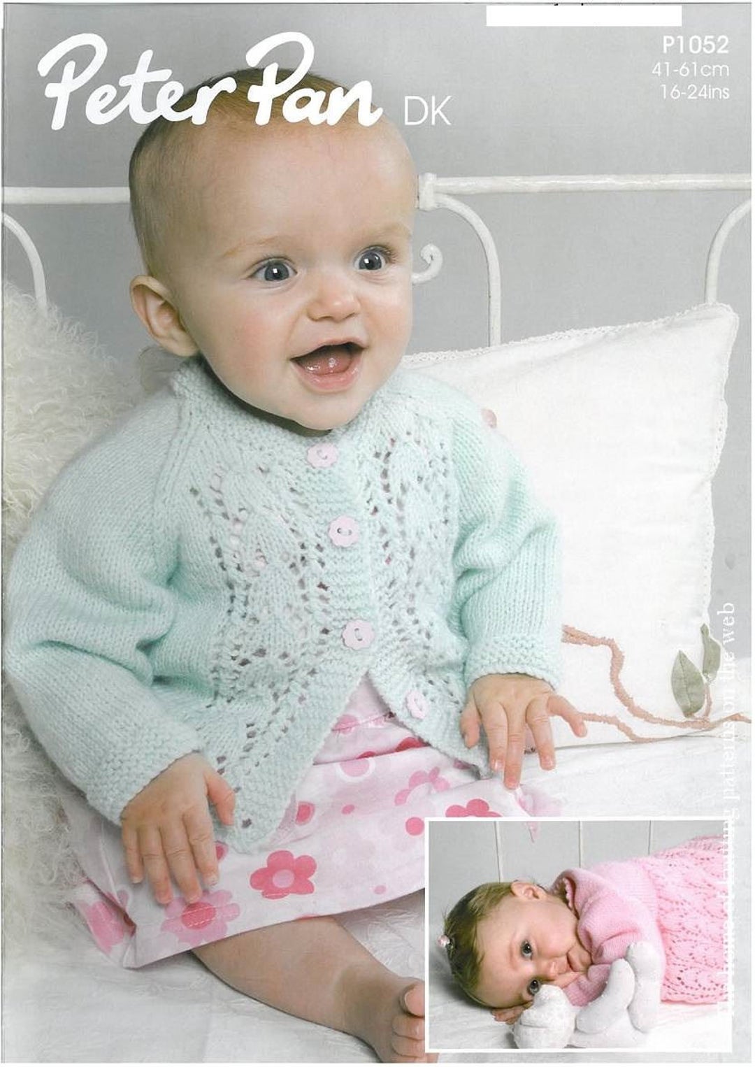 Baby Matinee Jacket and Cardigan to Knit DK Yarn Instant Download ...