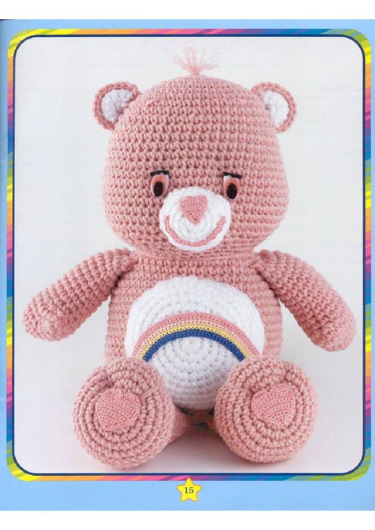 Crochet Care Bears 10 Patterns in All Instant Download Crochet - Etsy