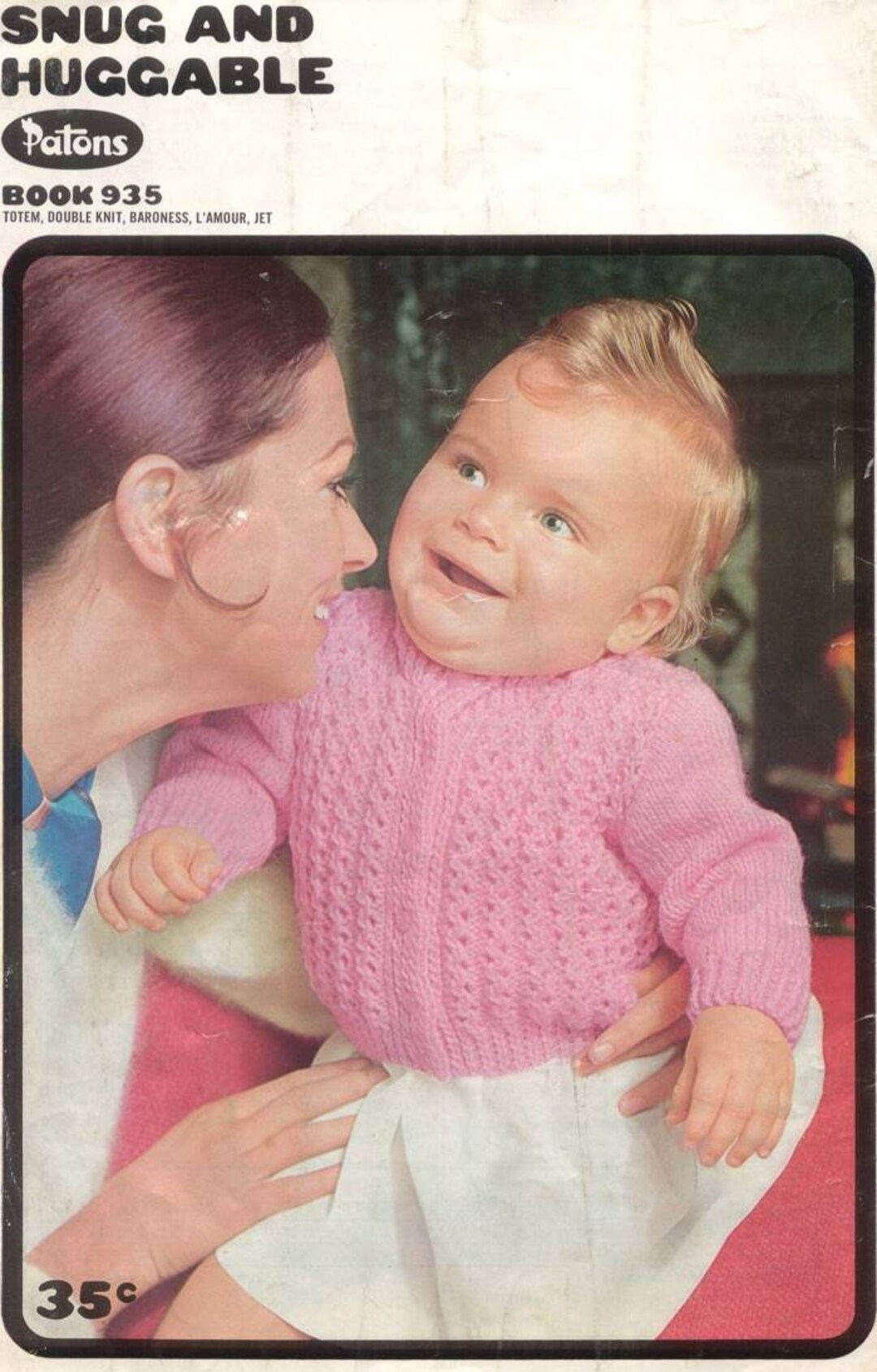 Patons Vintage Patterns to Knit and Crochet for Baby Jacket Dress Coats ...