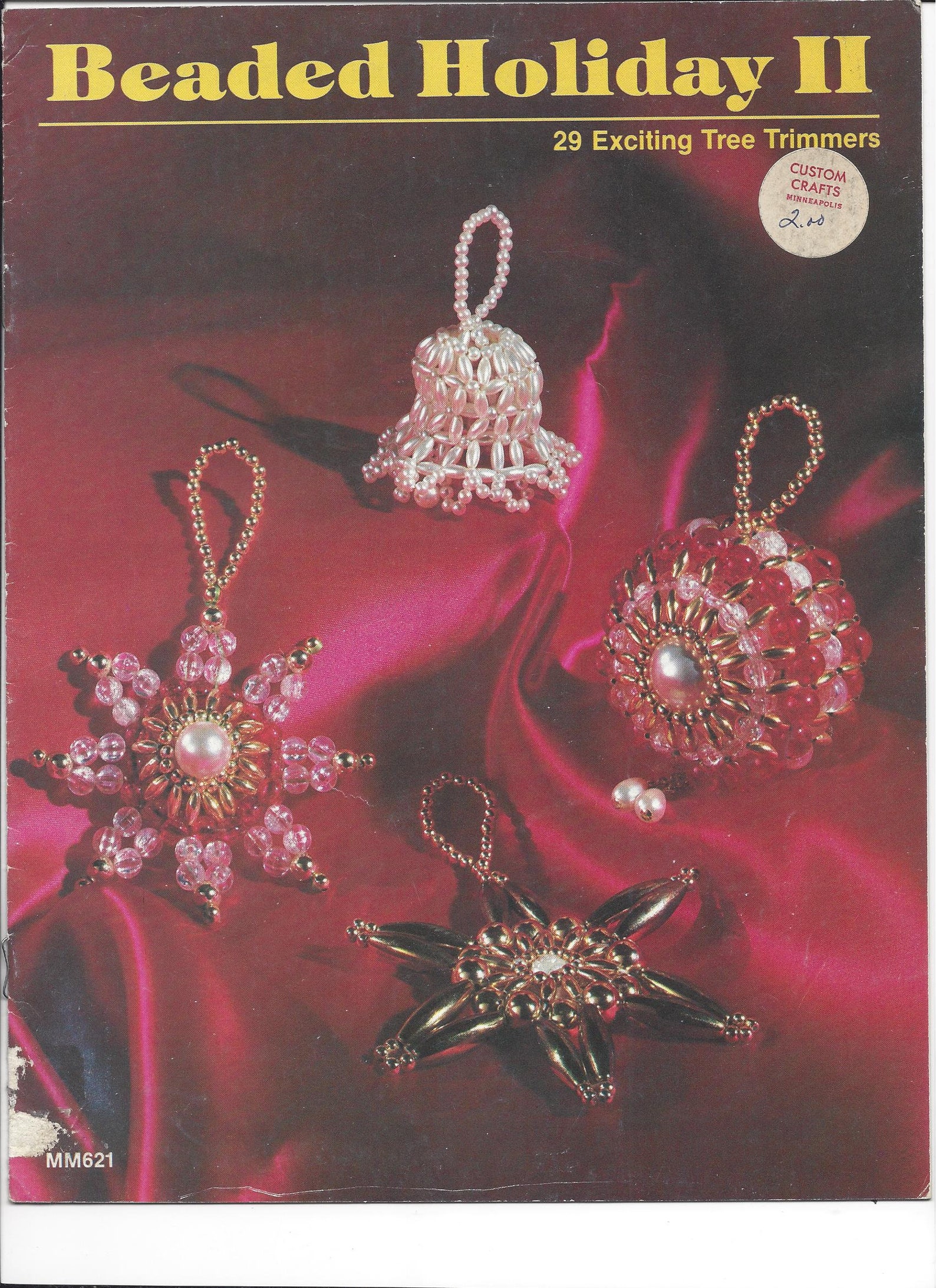 Vintage Bead Pattern Beaded Holiday II 29 Exciting Tree - Etsy UK