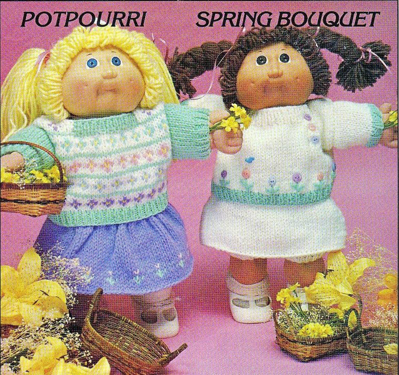 Knitting Pattern for Cabbage Patch Kids Doll 23 Designs | Etsy