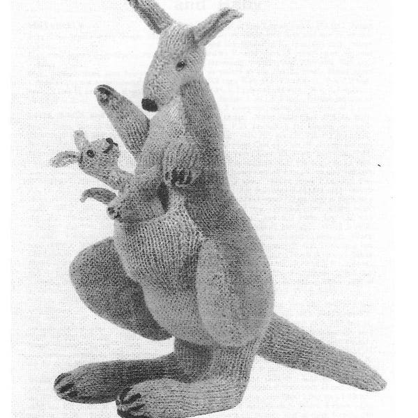 Kangaroo Pattern - Etsy