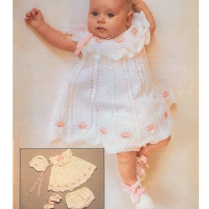 Vintage for the Royal Baby Layette to Knit Download Knitting Pattern - Etsy