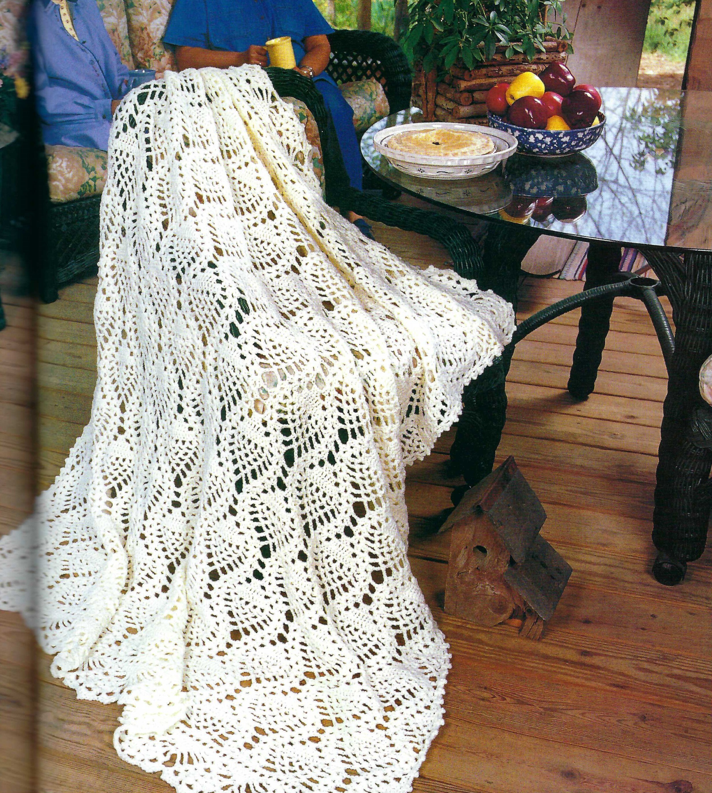 Crochet Pineapple Afghan