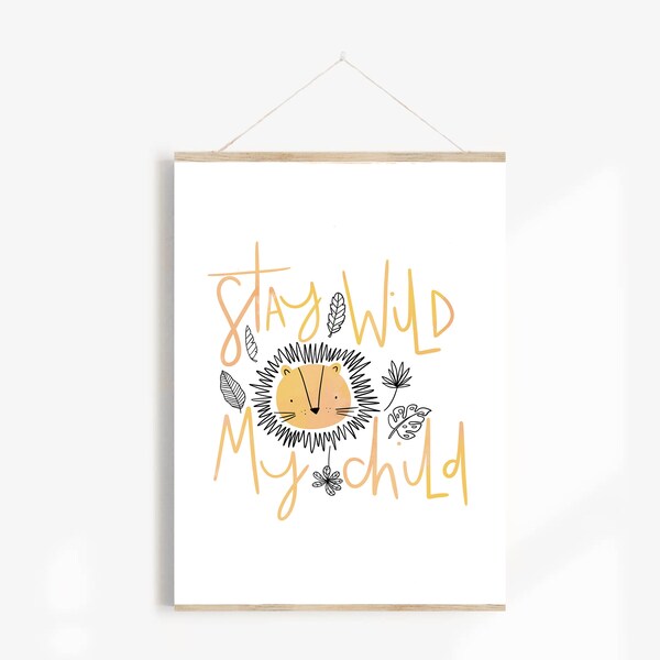 Stay Wild My Child - Etsy