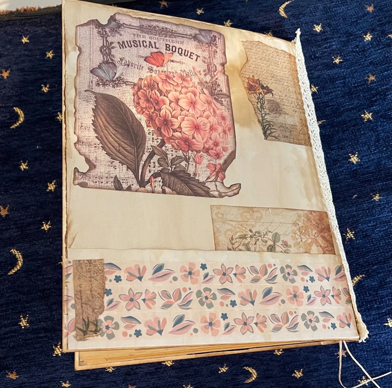 Junk Journal Using the Month of June Pages From Diary of an Edwardian ...