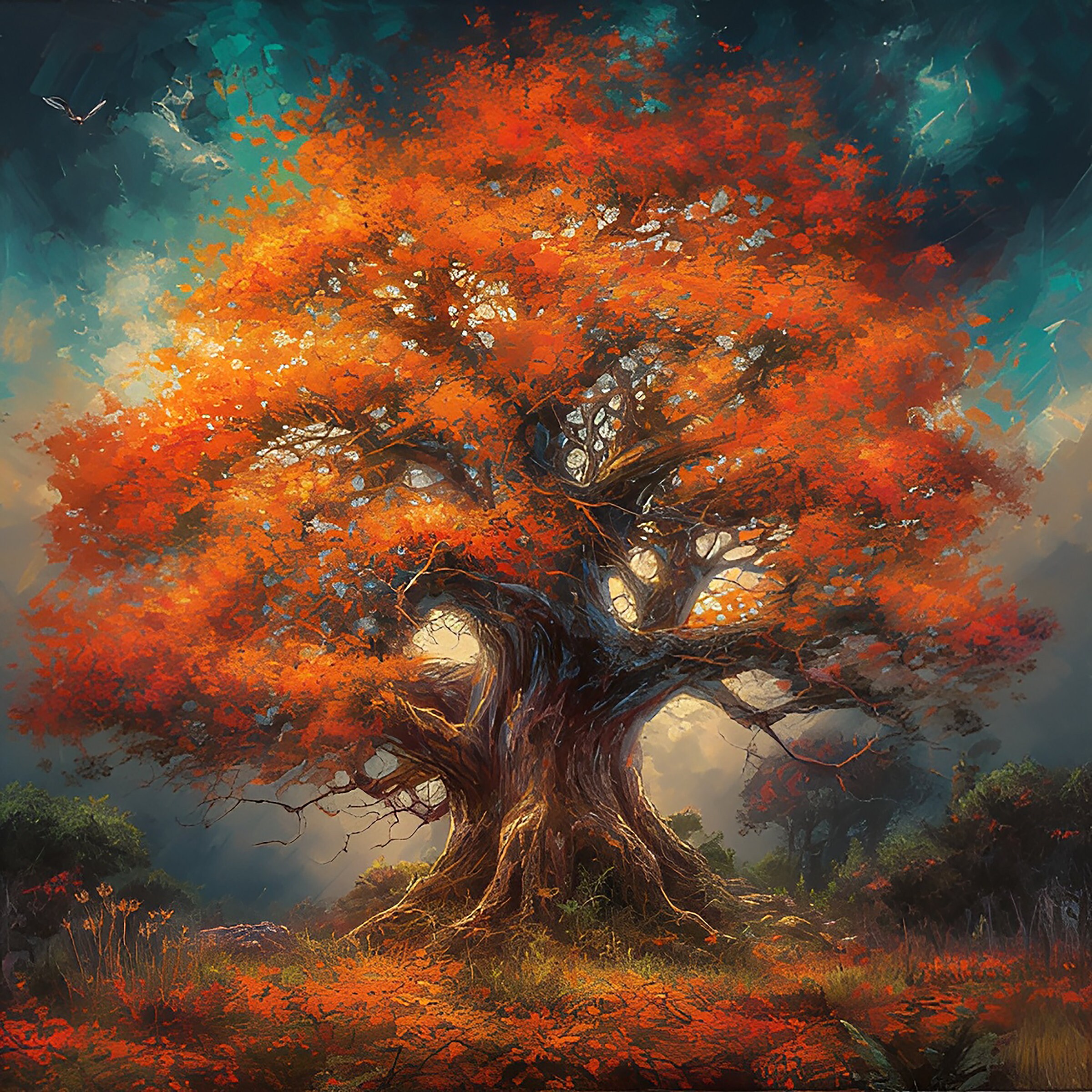 Tree Print Digital Download - Wall Art Decor for Nature Lovers, Artful ...