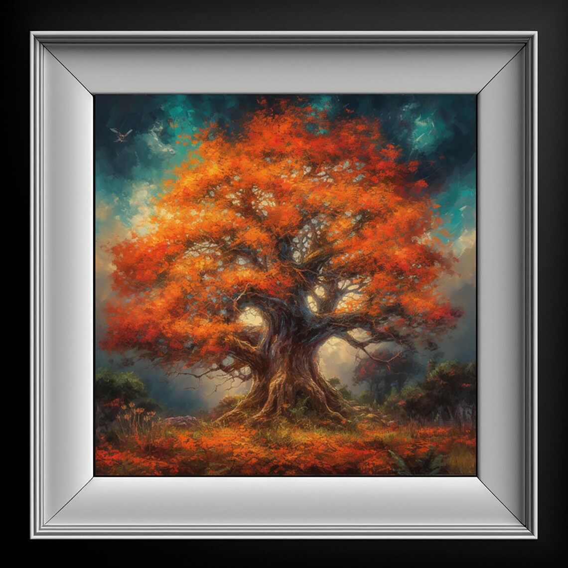 Tree Print Digital Download - Wall Art Decor for Nature Lovers, Artful ...