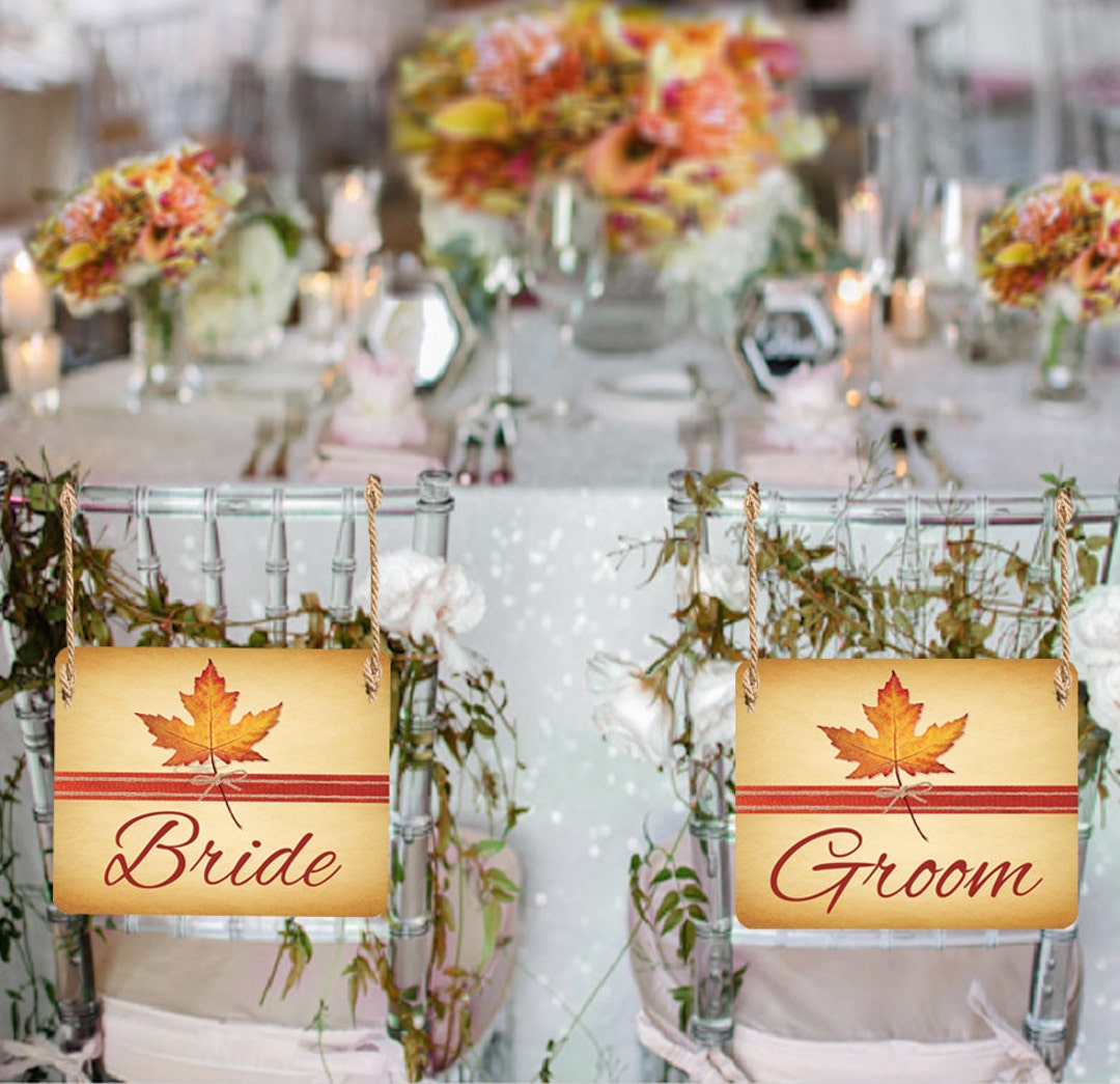 Fall Leaf Chair Signs Fall-01-cs-digital Download - Etsy