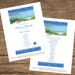 Beach Wedding Program Bch-07-wp-digital Download - Etsy