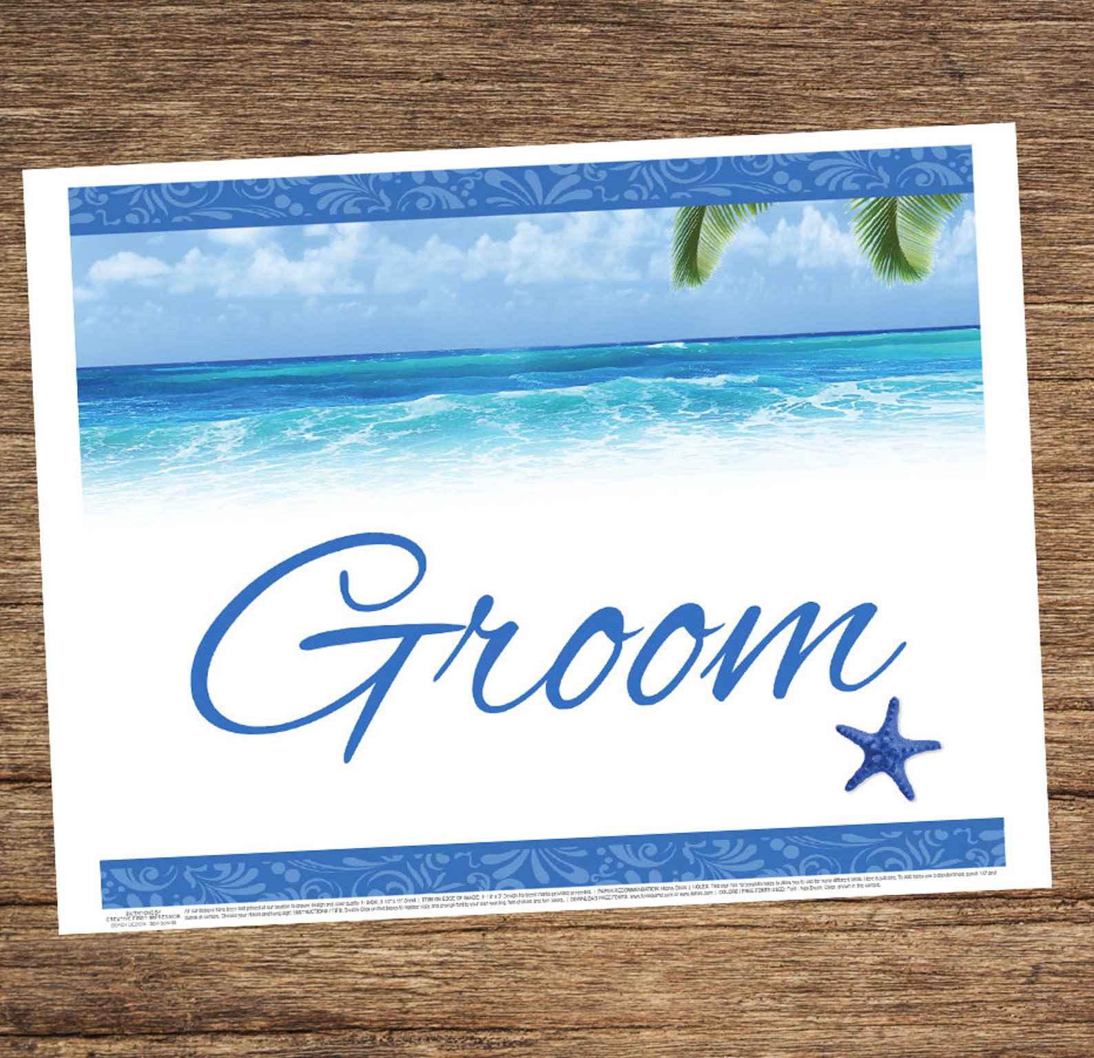 Beach Chair Signs Bch-09-cs-digital Download - Etsy