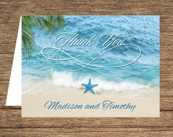 Beach Thank You | Etsy