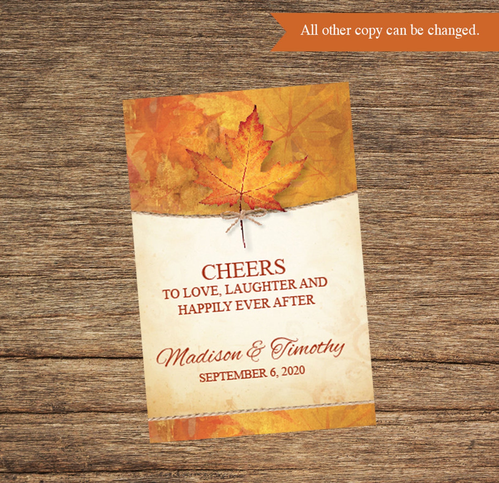 Fall-06-mwl-digital Download Fall Mini Wine Labels - Etsy