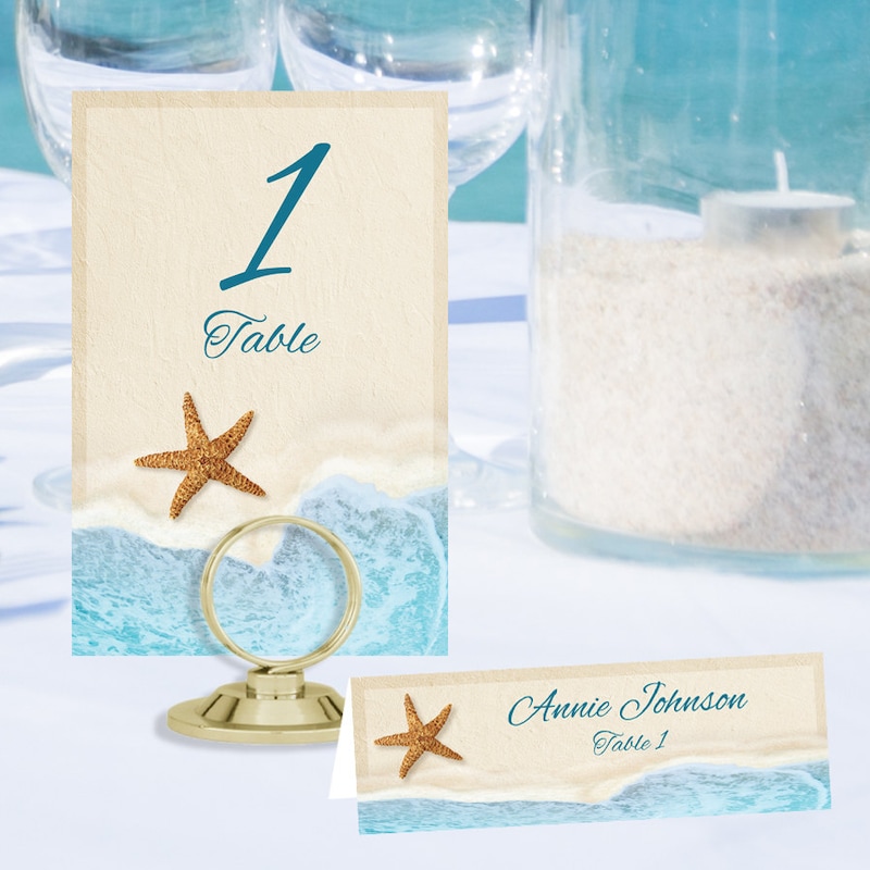 Beach Table Number - Etsy