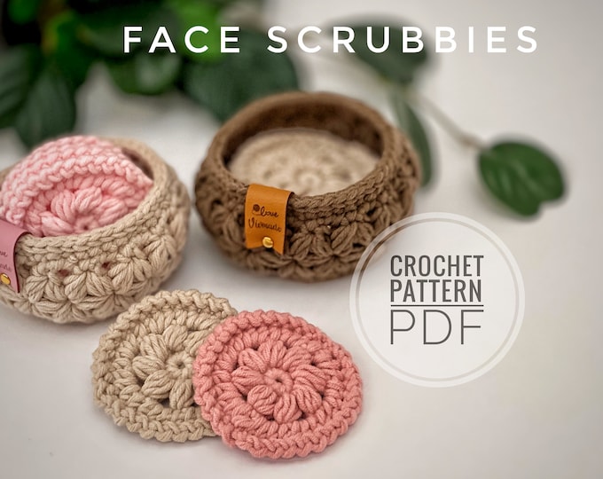Face Scrubbies Super Easy Pattern and Packaging - Etsy