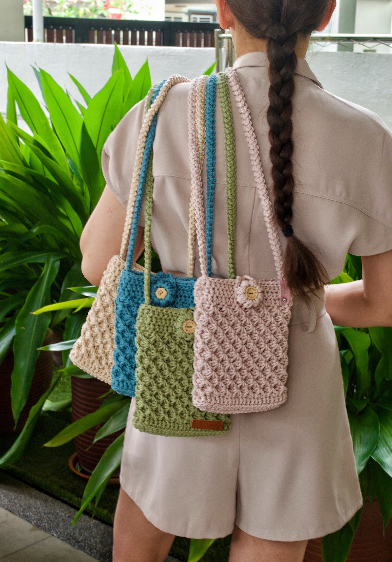 Crochet Crossbody Pattern PDF Crochet Bag Pattern Video | Etsy