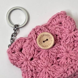 Crochet Key Pouch Pattern PDF, Crochet Pouch Pattern, Handmade Pouch ...