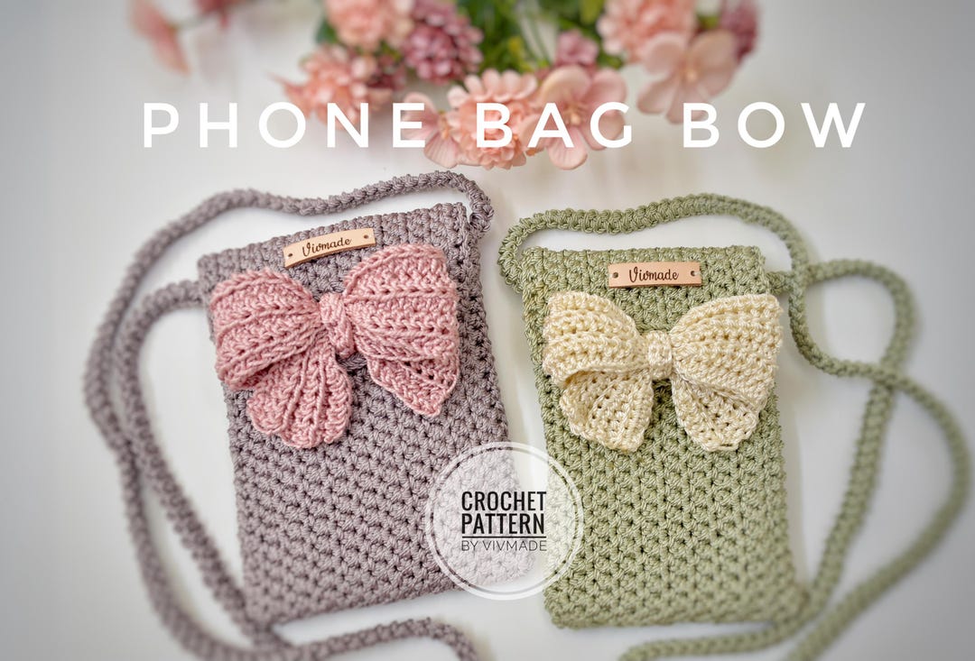 Crochet Phone Bag | Crochet Pattern Phone Bag | Crochet Phone Bag With ...