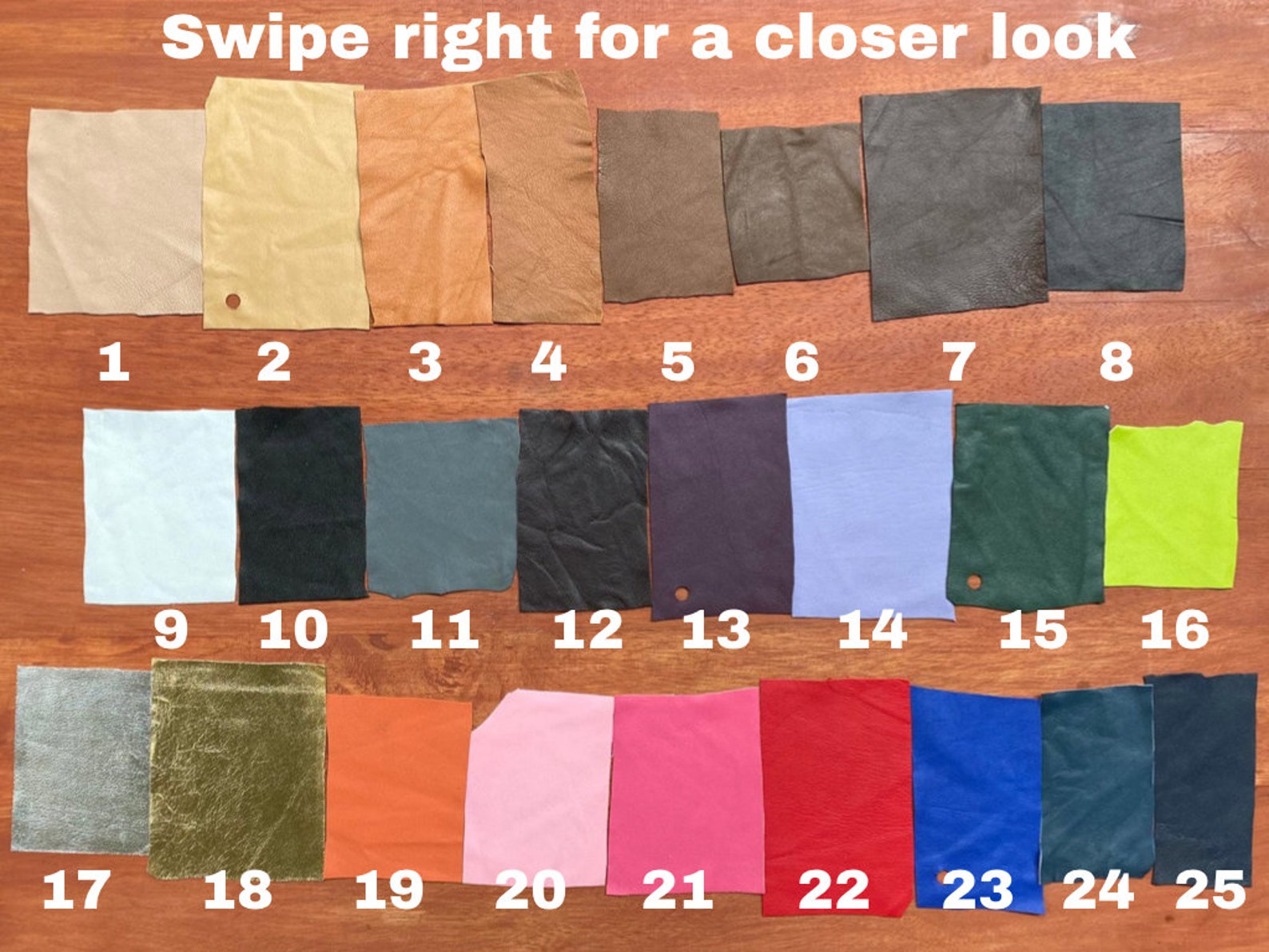 Lamb Skin Color Swatch April 2021 - Etsy