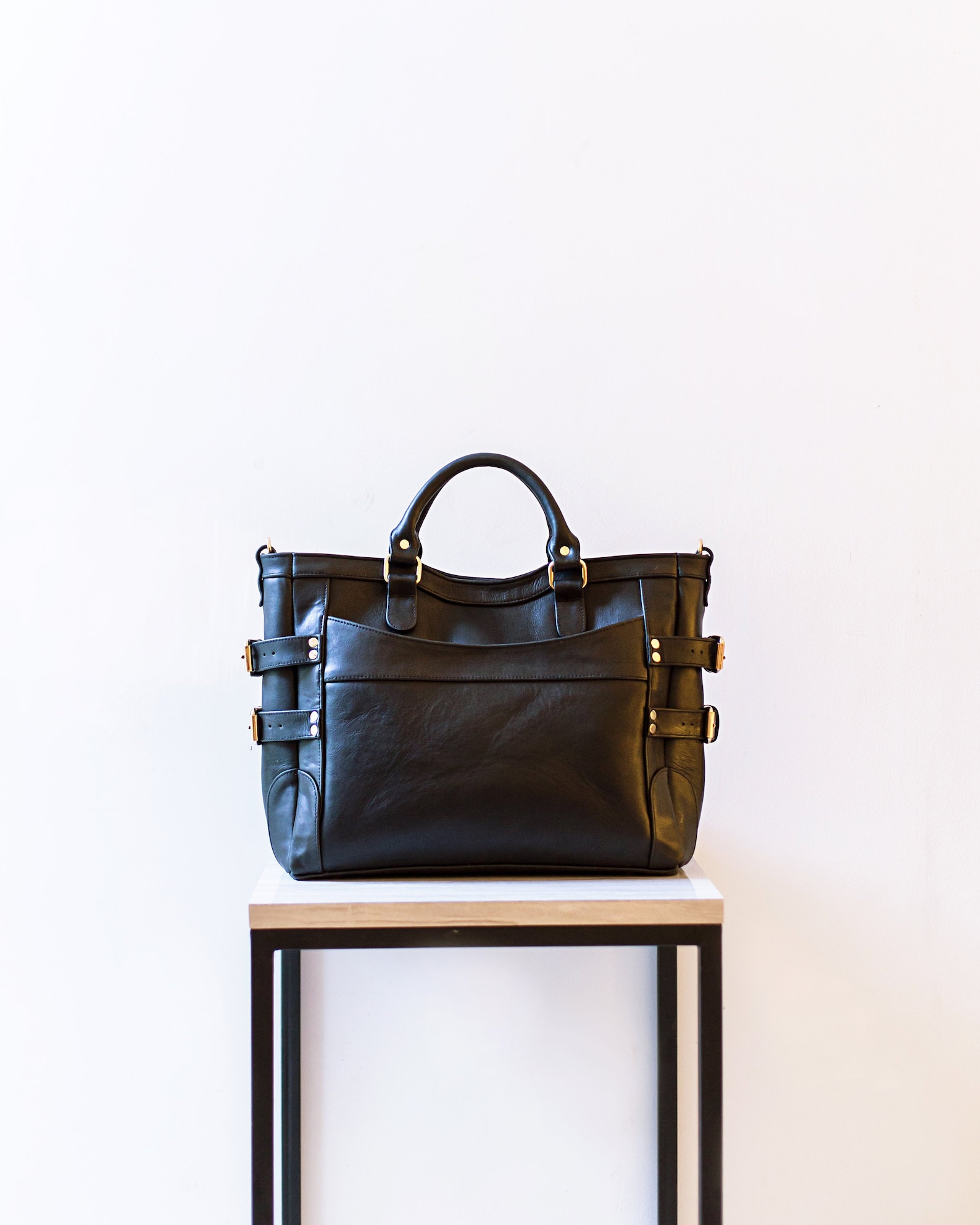 CLAUDIA - Leather Tote Bag, Leather Convertible Backpack, Tote Backpack ...