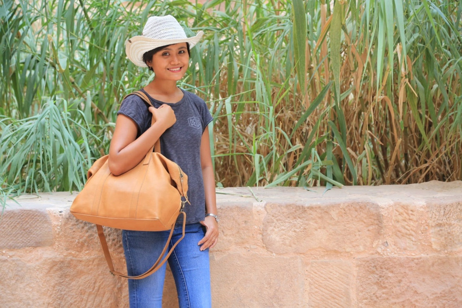 RAI Tan Weekender Bag Leather Weekender Bag Leather Duffel - Etsy