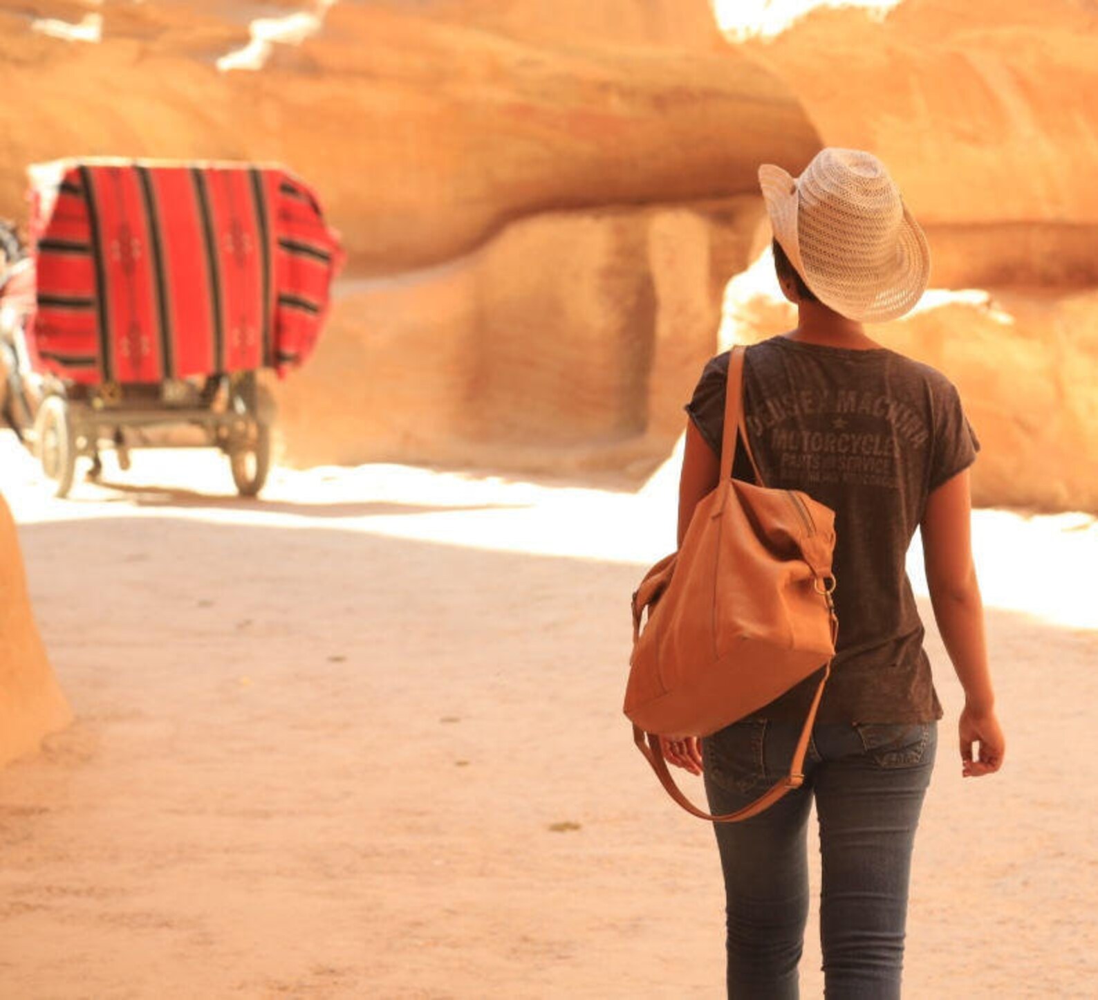 RAI - Tan Weekender Bag, Leather Weekender Bag, Leather Duffel Bag ...