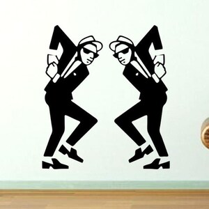 Ska Man Style Dancing Twins Man Cave Bar 70s 80s Music Mod Skinhead ...