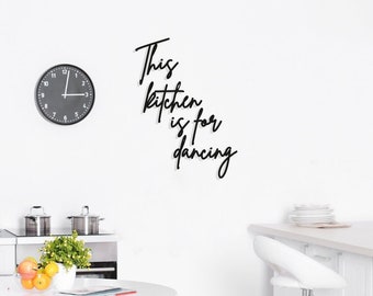 Kitchen Word Art | Etsy UK