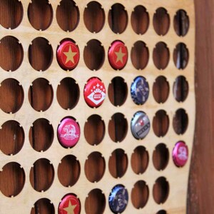 Pint Glass Beer Cap Map Bottle Cap Map Collection Gift Art - Etsy UK